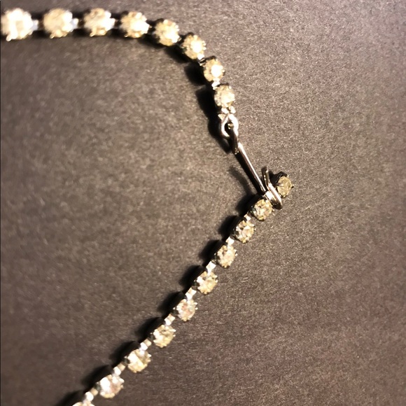 Vintage | Jewelry | Vtg Rhinestone Necklace 94s Choker Flapper | Poshmark